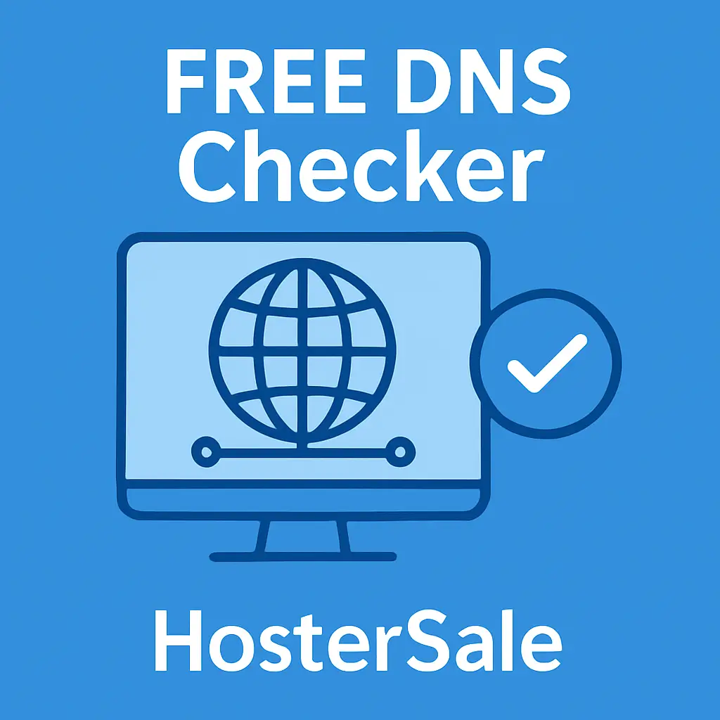 Free DNS Checker – Global DNS Propagation Checker | HosterSale